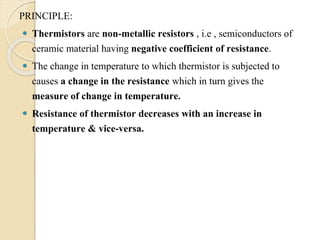 Thermistor | PPTX