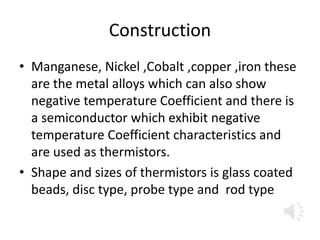 Thermistor | PPTX