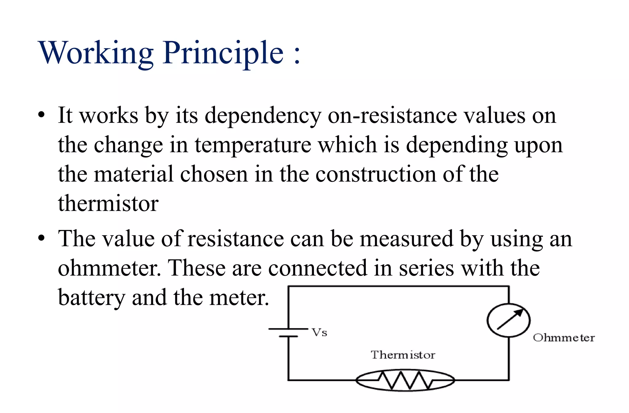 Thermistor | PPTX