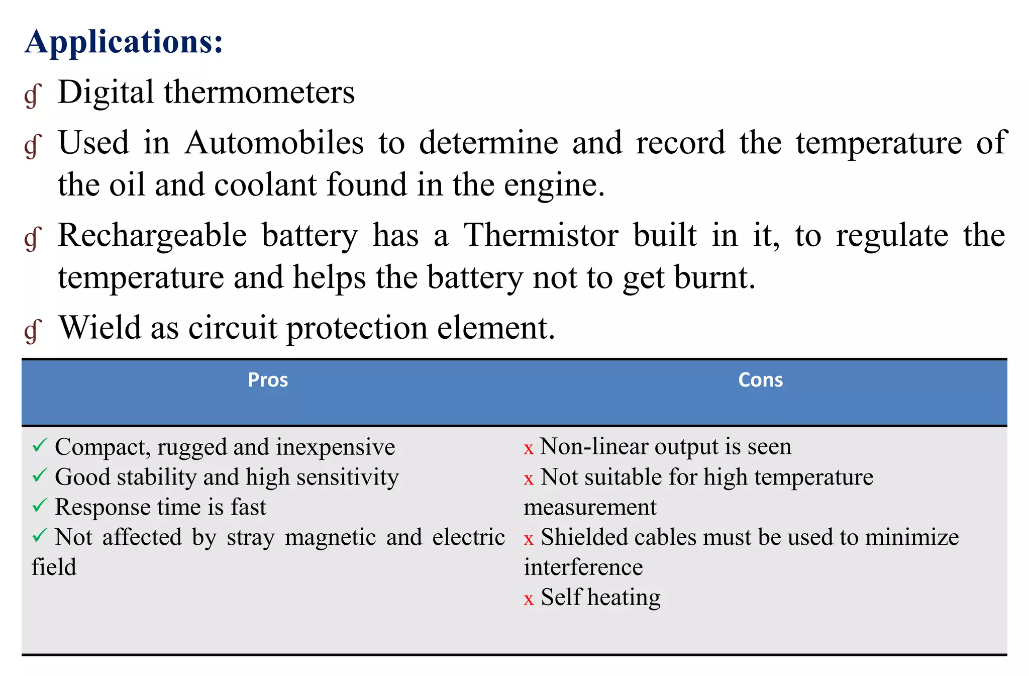 Thermistor | PPTX