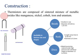 Thermistor | PPTX
