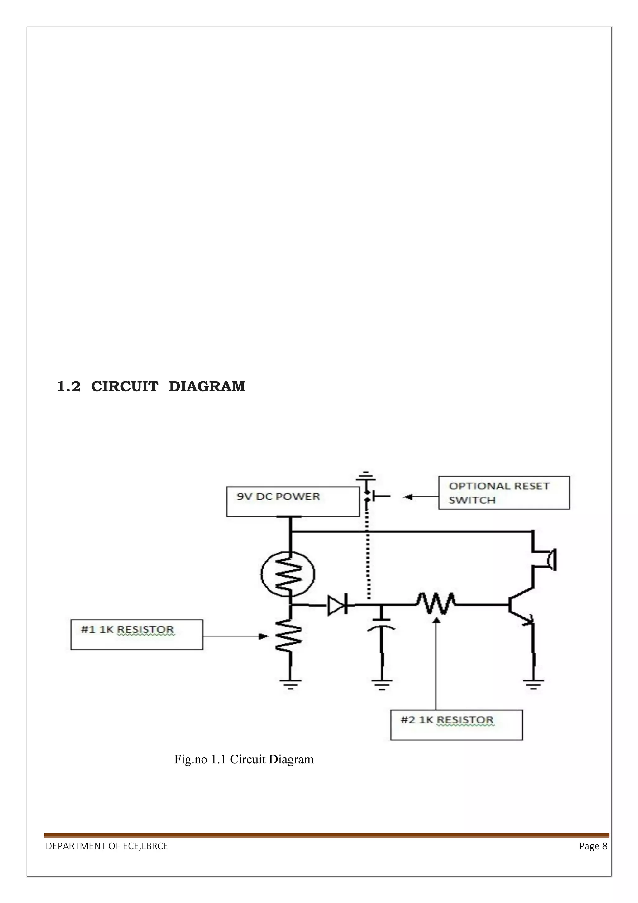 Thermistor temperature sensing alarm report | PDF
