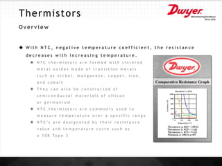 Thermistor Temperature Sensors | PPTX