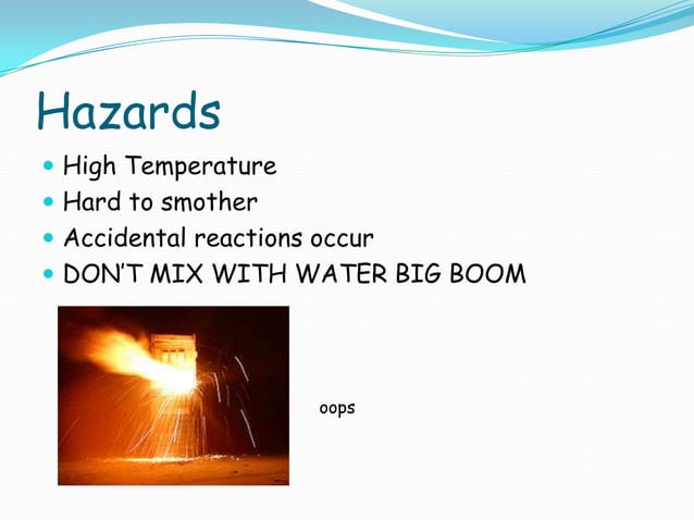Thermite reactions | PPTX | Chemistry | Science