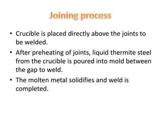Thermit welding | PPTX