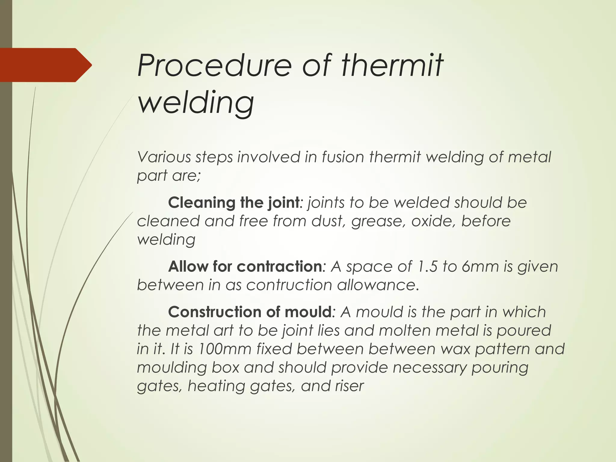Thermit welding | PPT