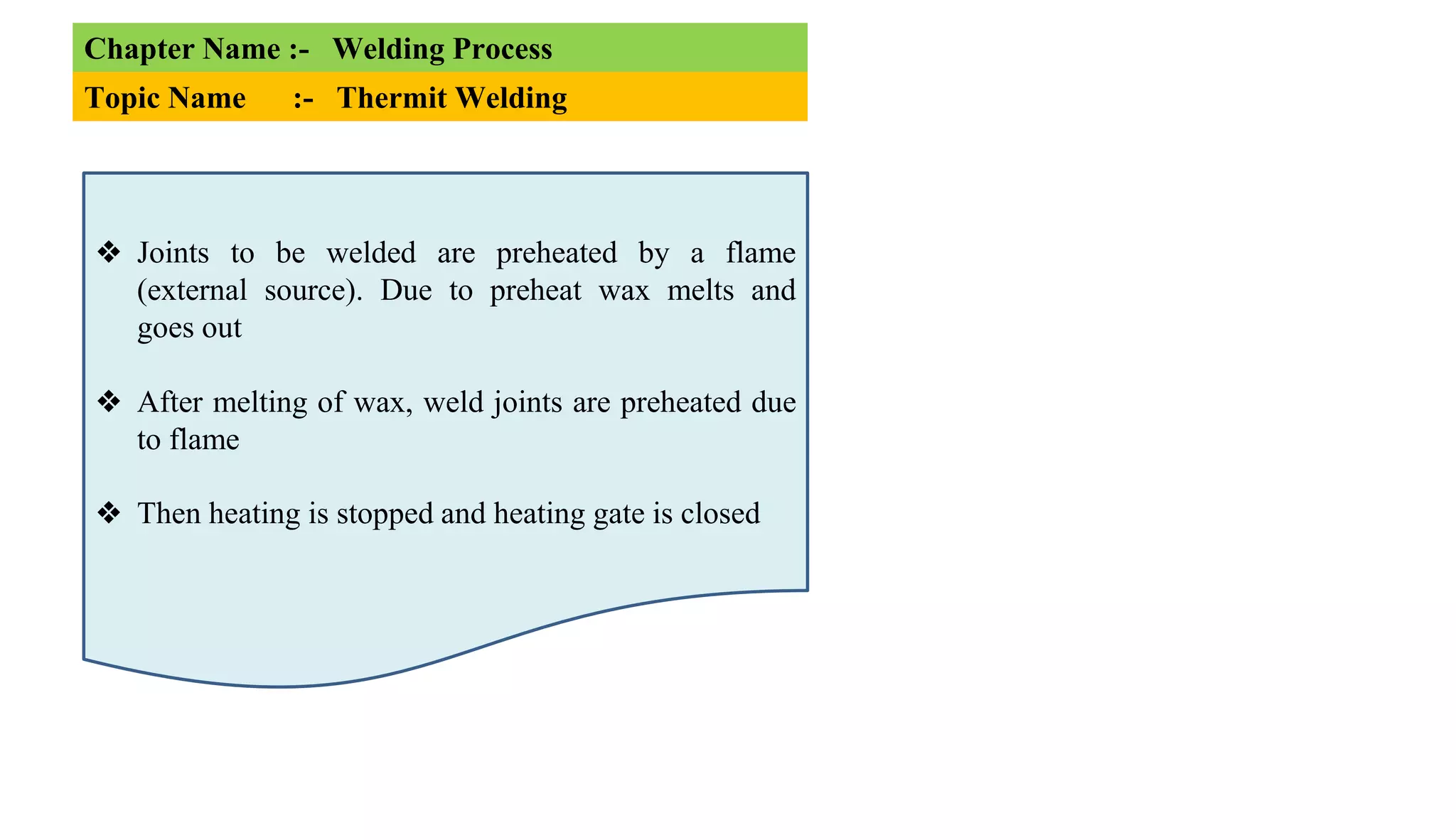 Thermit welding | PPT