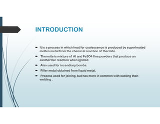 thermit welding.pDF | Chemistry | Science