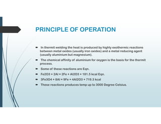 thermit welding.pDF | Chemistry | Science