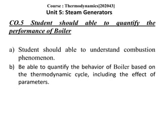 Thermodynamics Course Objective and Course Outcomes | PPTX