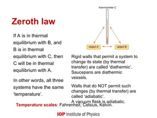 first law of thermodynamics in the mechanical engineering | PPT