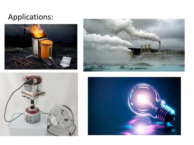 Thermo electric generators | PPTX | Physics | Science