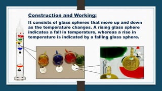 THERMODYNAMICS ..TEMP. AND PRESSURE MEASURING DEVICES | PPTX