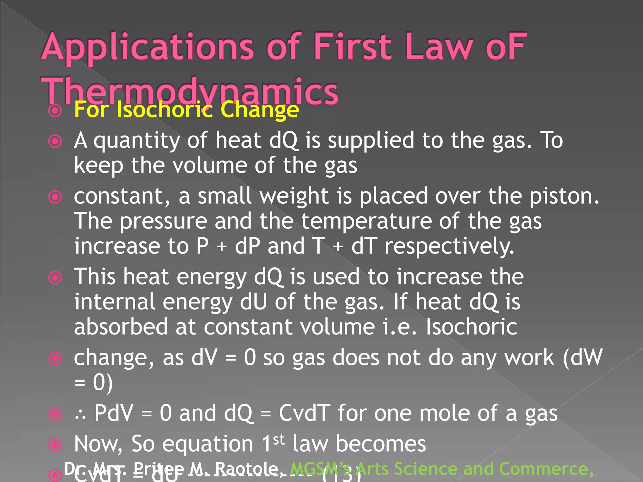 Thermodynamic basics-3 | PPTX