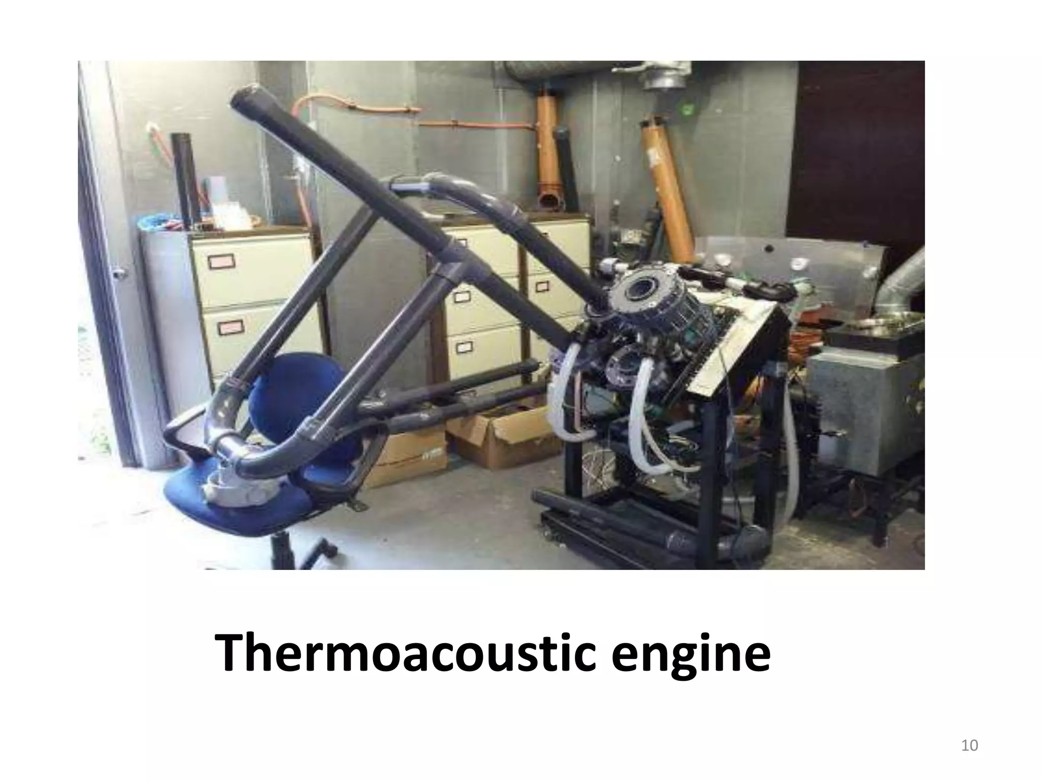 Thermo acoustic engine | PPTX