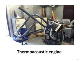 Thermo acoustic engine | PPTX