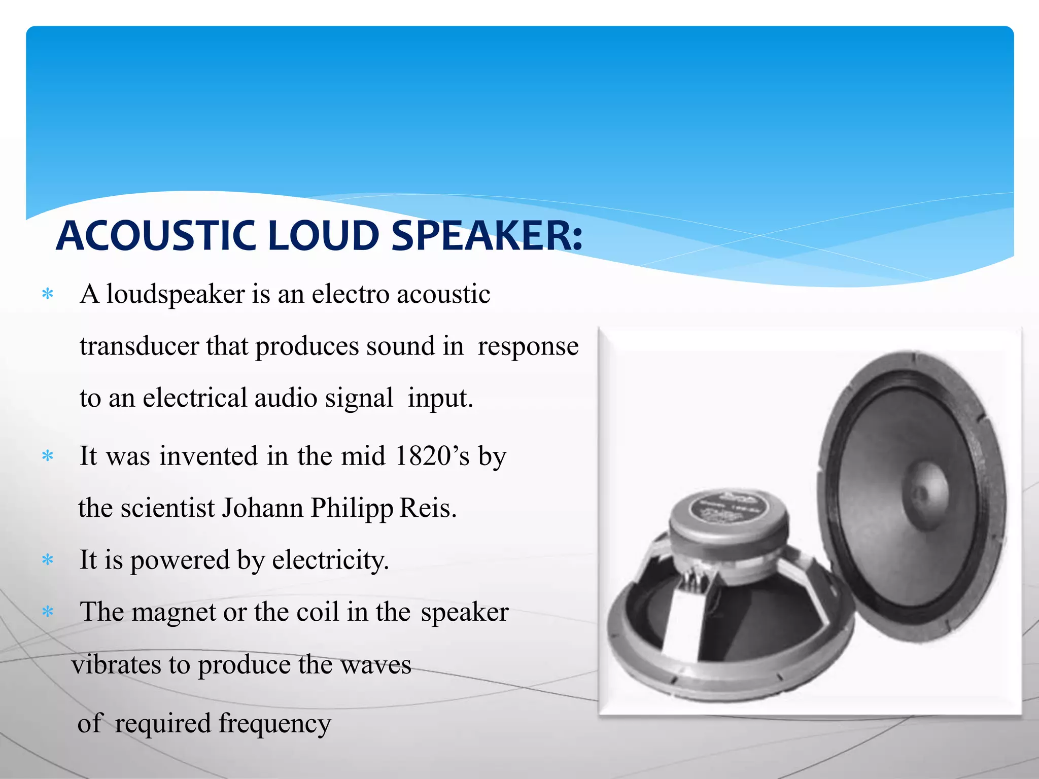 Thermo acoustic refrigeration | PPT