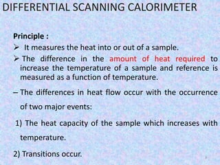 Thermoanalytical techniques | PPTX