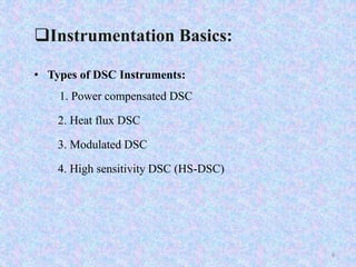 Thermoanalytical techniques | PPTX