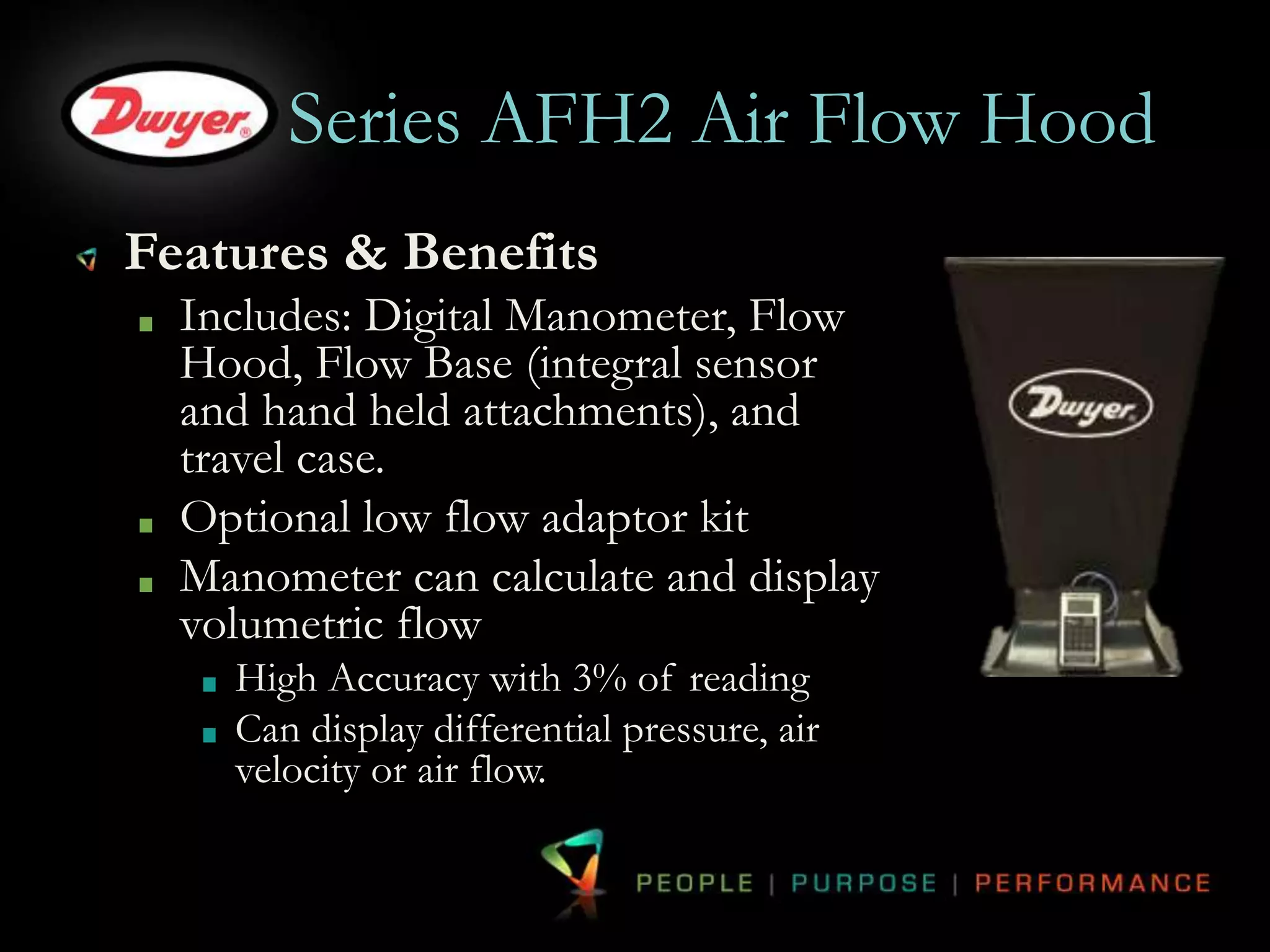 Thermo-Anomometer, Air Flow Sensors, and the Air Flow Hood | PPTX