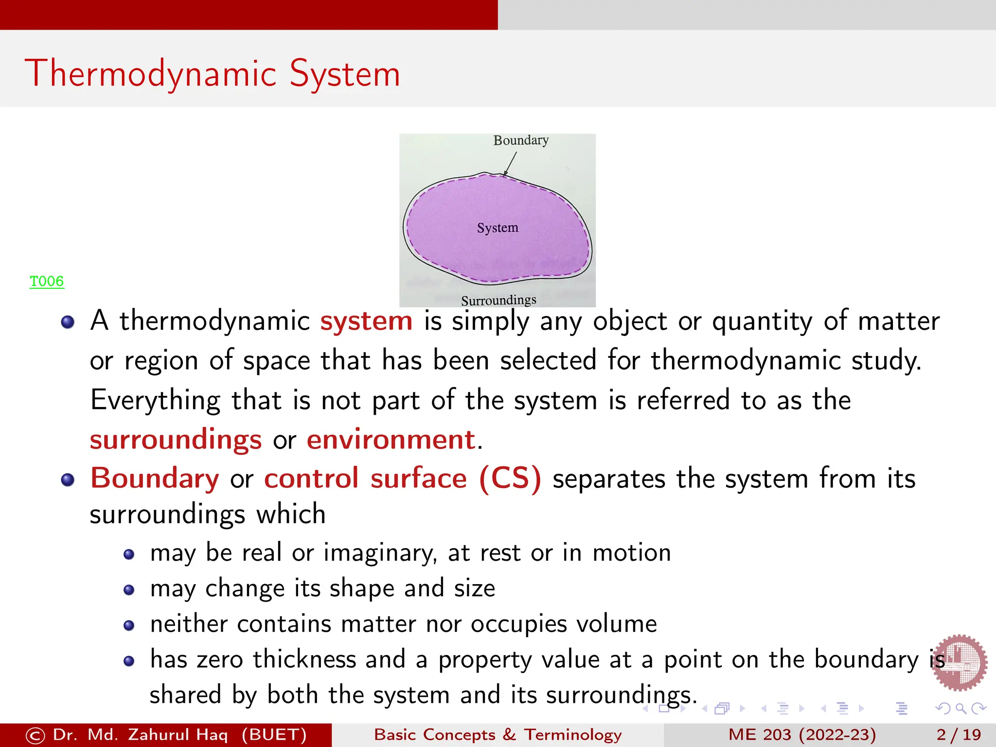 Basics of thermodynamics: system, work and heat | PDF