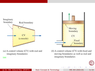 Basics of thermodynamics: system, work and heat | PDF