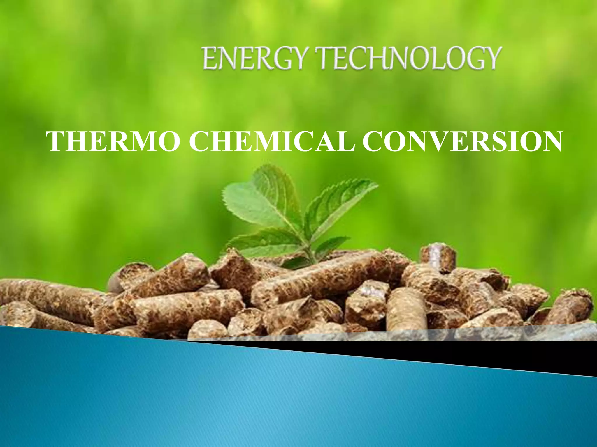 Thermo chemical conversion | PPT
