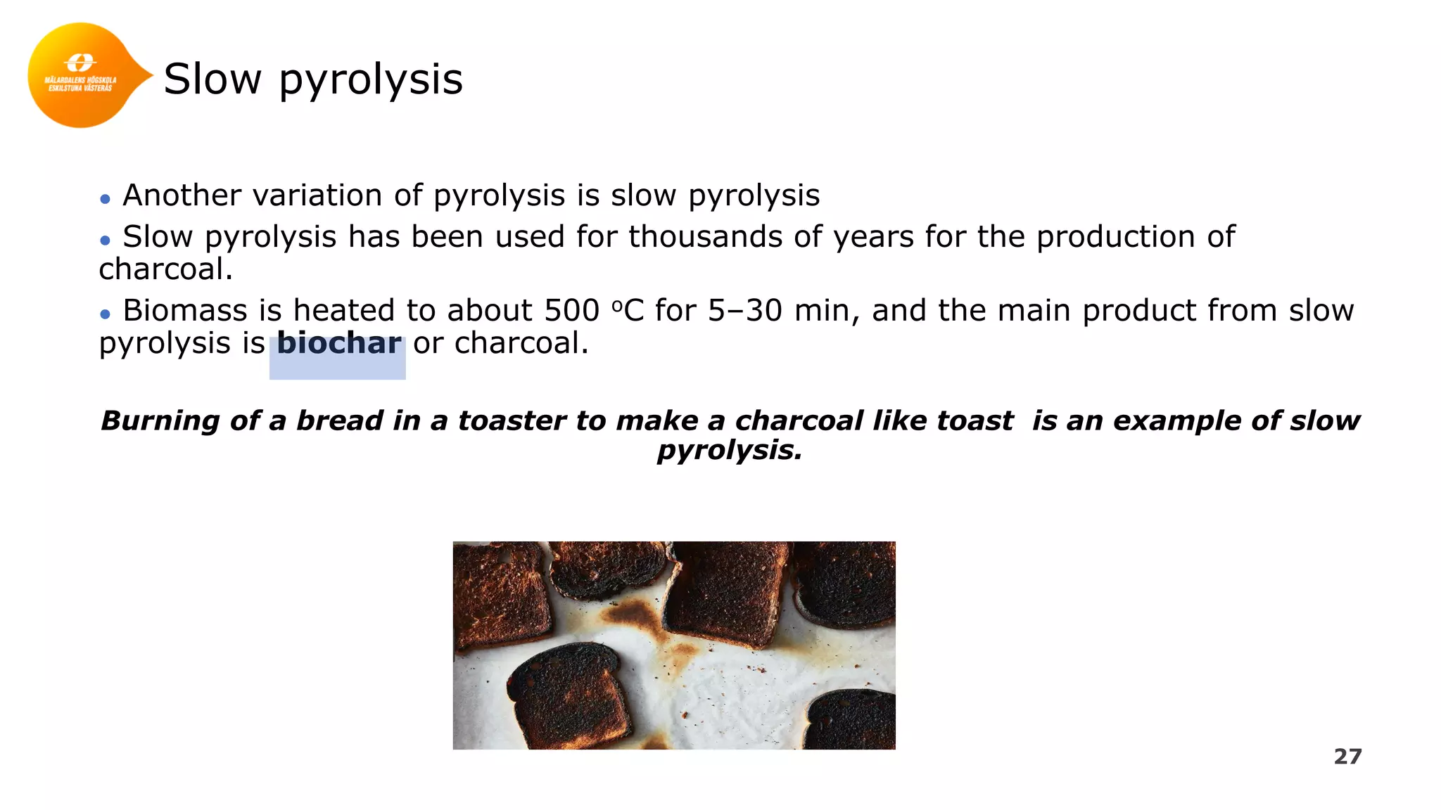 Thermochemical conversion of biomass | PDF