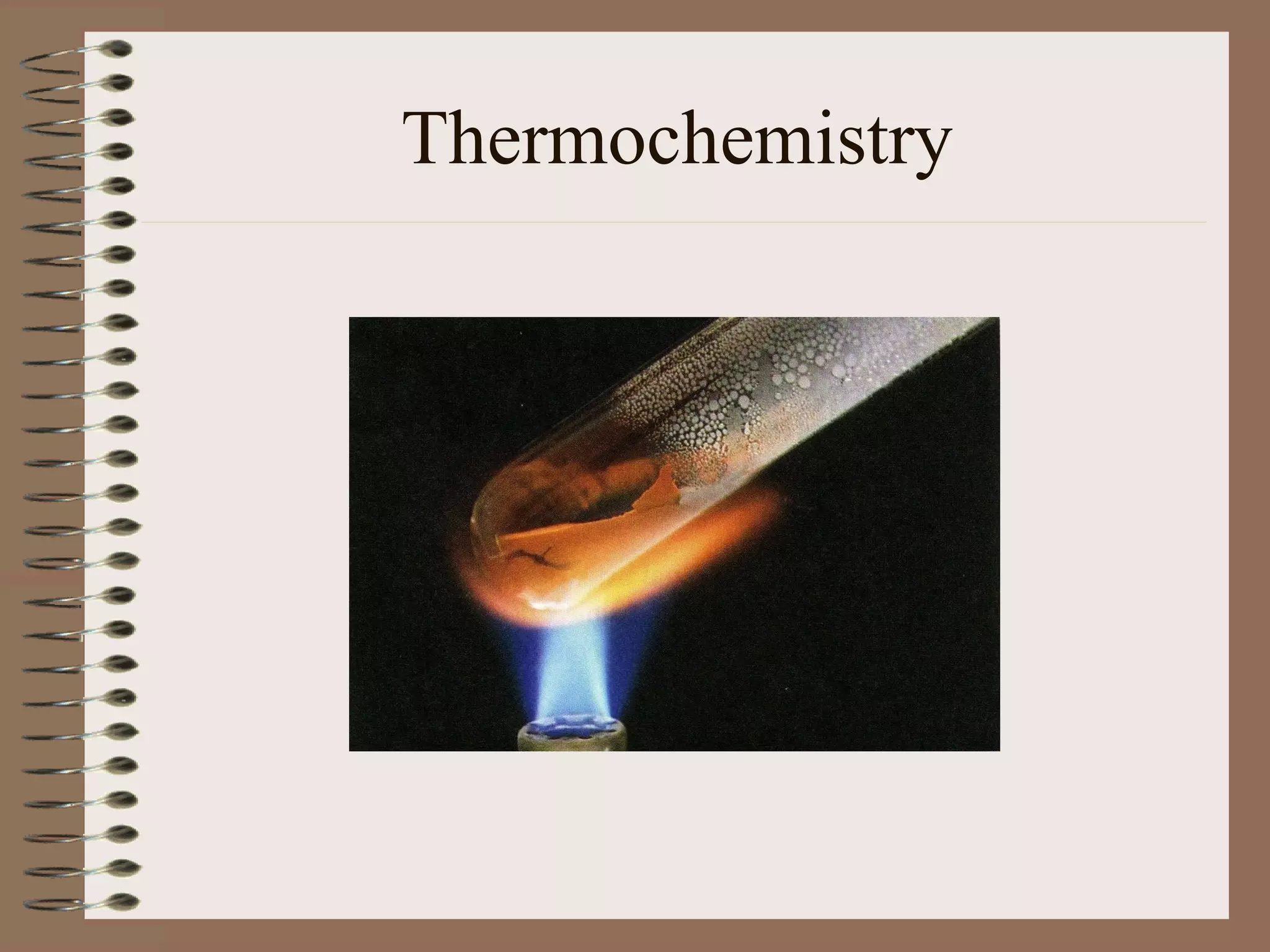 Thermochemistry | PPT