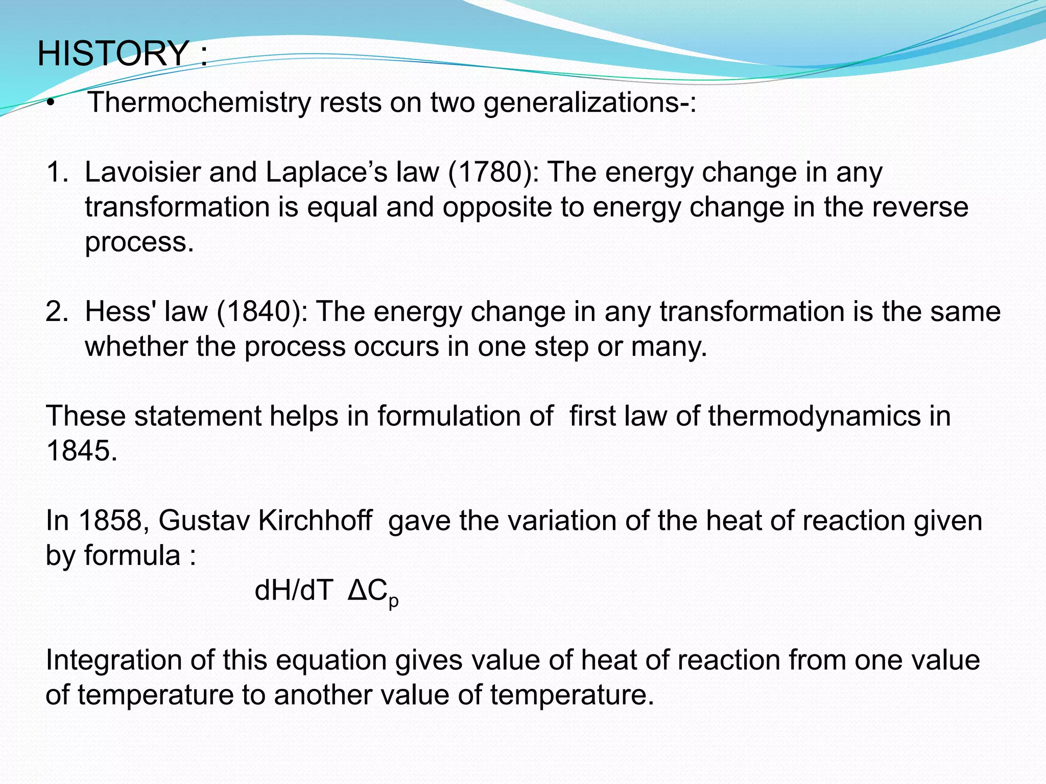 Thermochemistry | PPTX