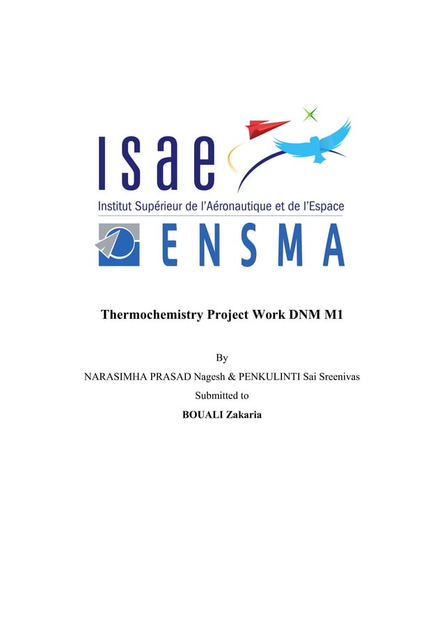 Thermochemical study of Energy associated with reactions using python ...