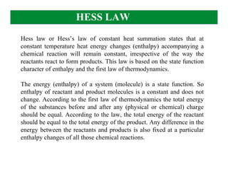 Thermochemistry, Hess law PPTxx 100L.pptx