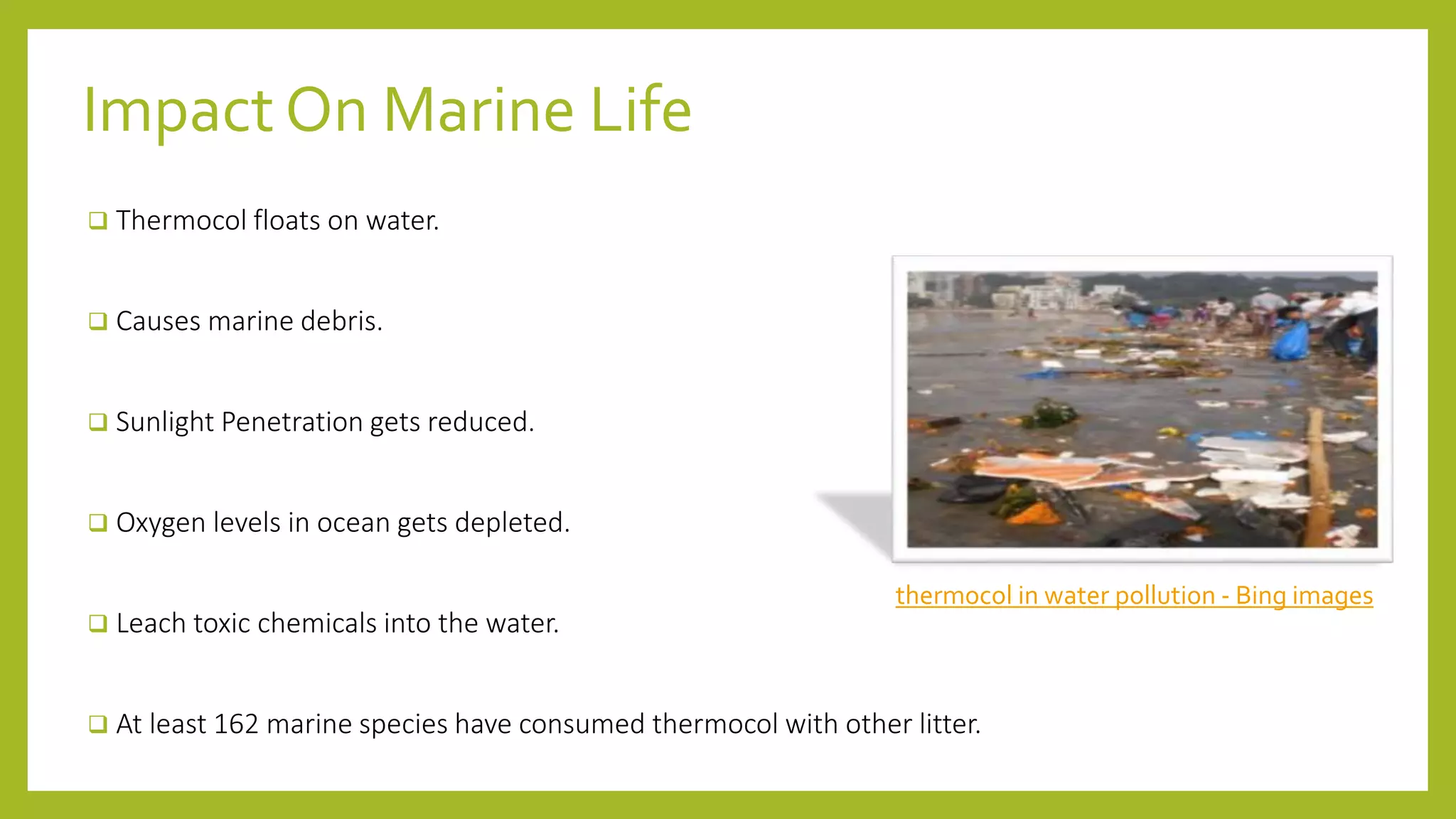 Thermocol A Threat To The Environment.pptx