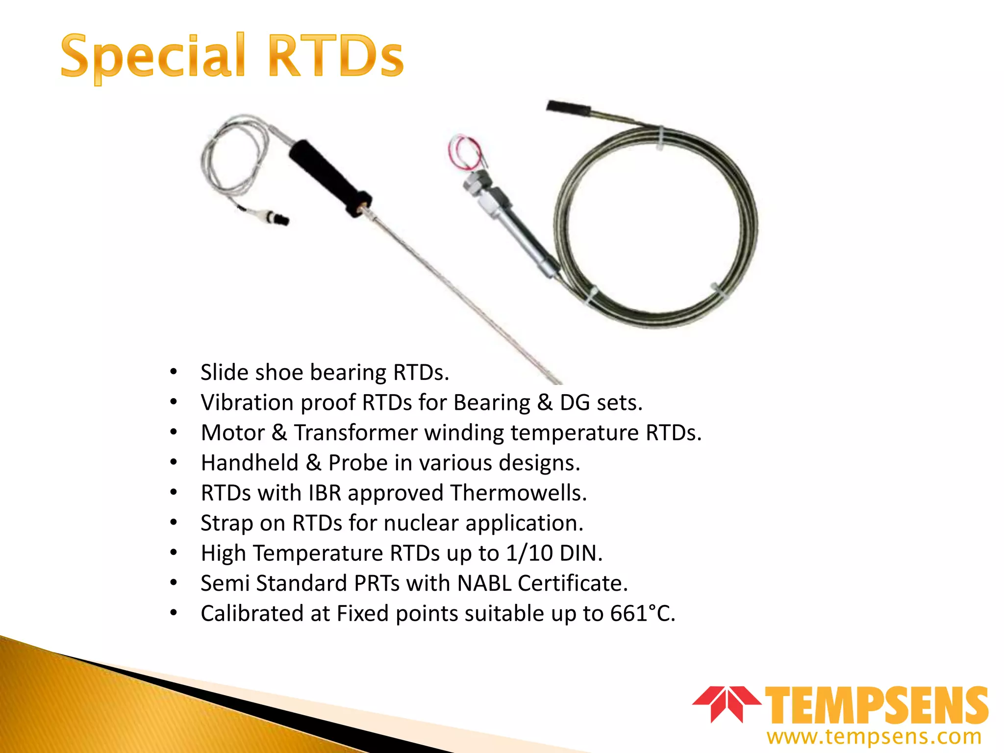 Basics of Thermocouples and RTDs | PPTX