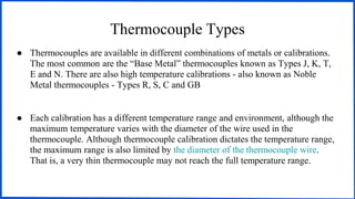 Thermocouple | PPTX