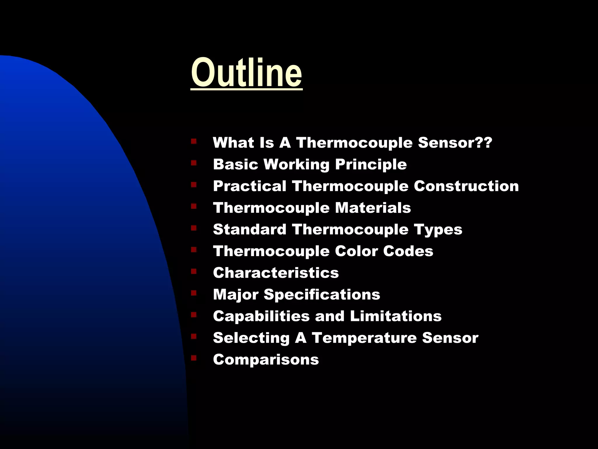 Thermocouples sensors | PPT