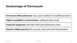 Thermocycler standard operating procedure | PPTX