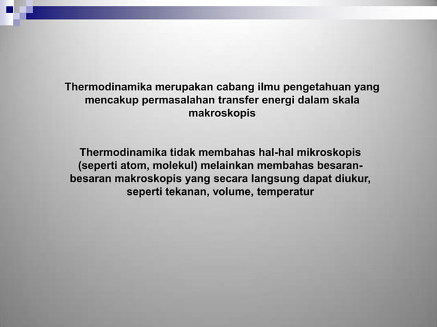 TERMODINAMIKA | PPT