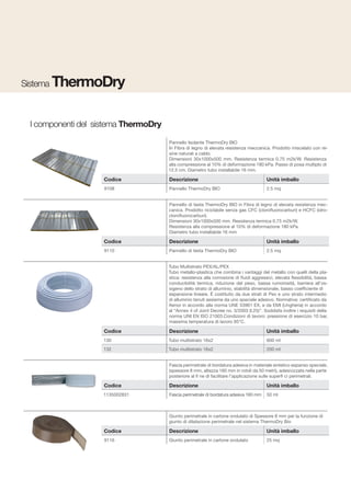 ThermoDry di Eurothex Hi-Performance - Sistema radiante a secco | PDF