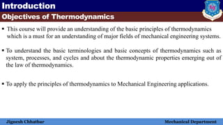 Thermodyamics Introduction of basic application | PPT