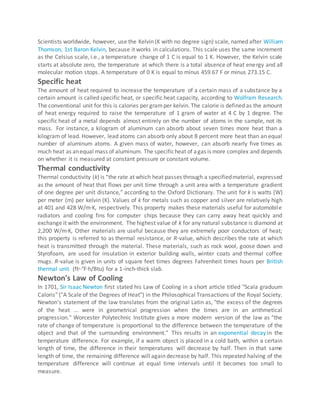 Thermodynamic and Fluids types | DOCX