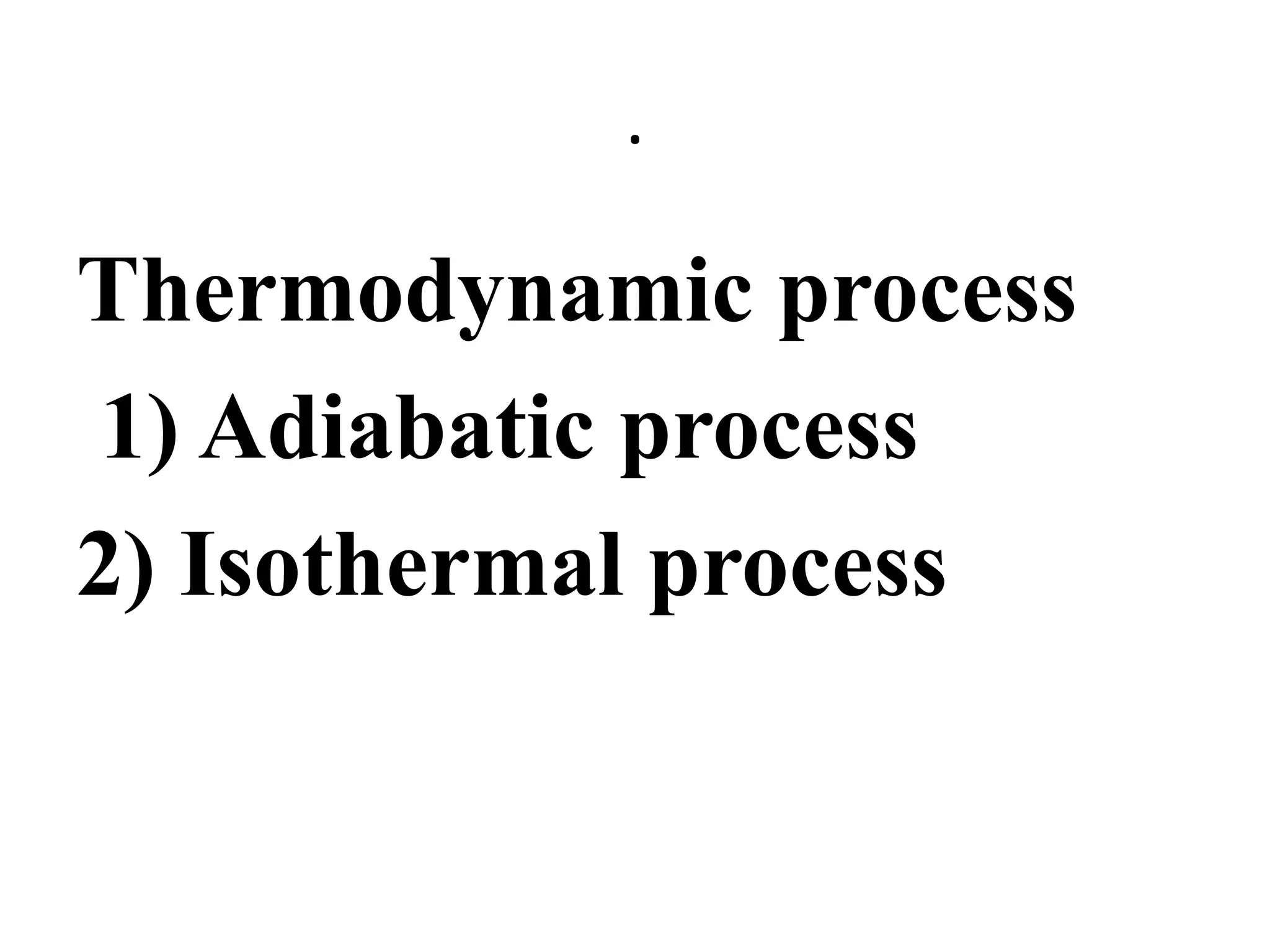 Thermodynamic I | PPTX