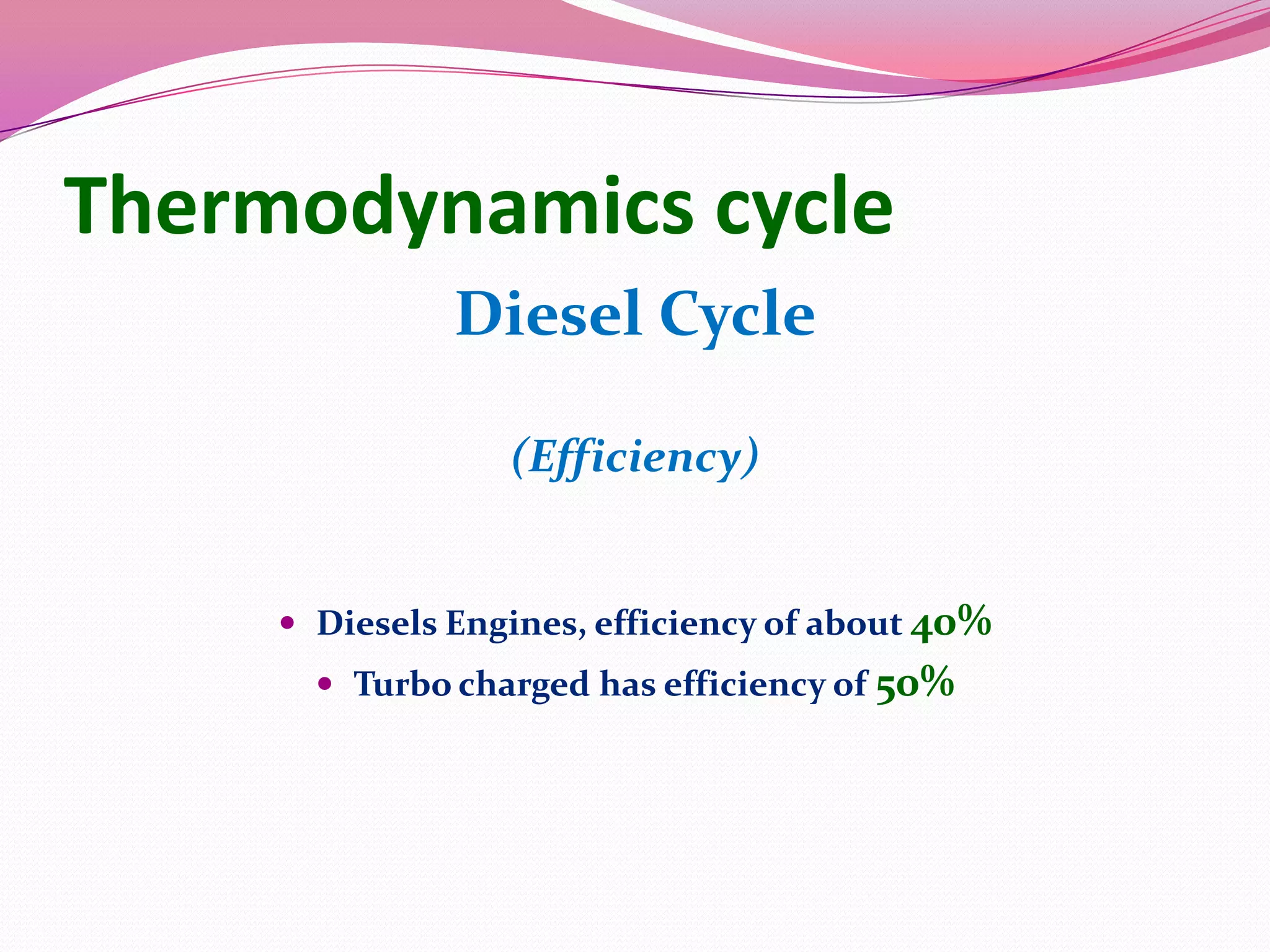 Thermodynamic cycles | PPTX