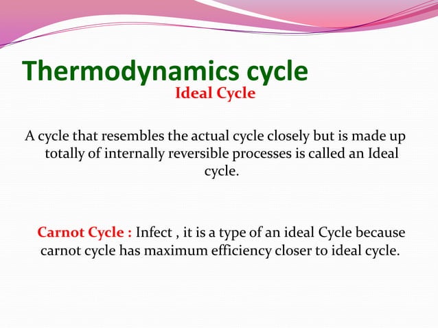 Thermodynamic cycles | PPTX | Physics | Science