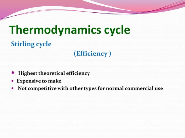 Thermodynamic cycles | PPTX | Physics | Science