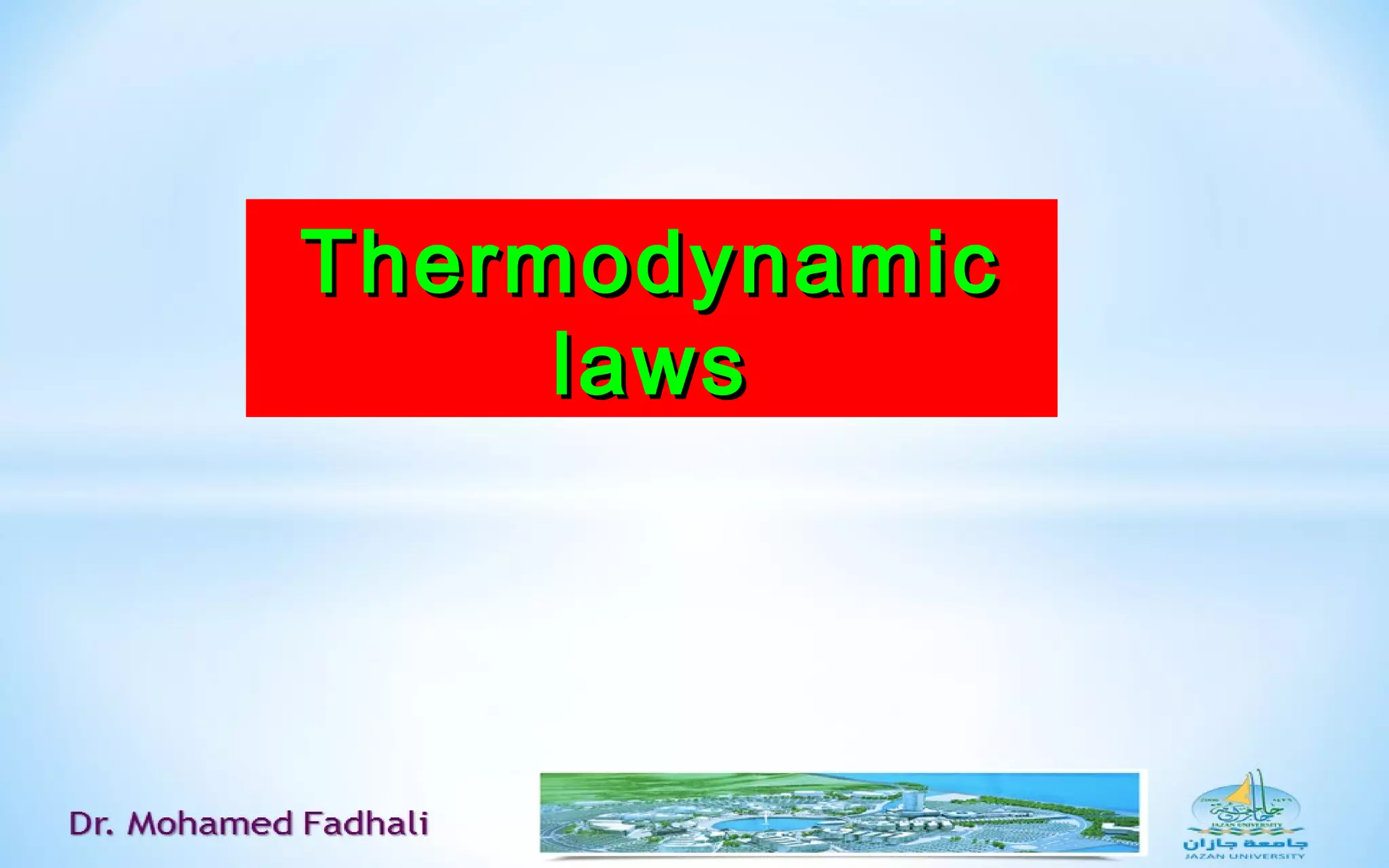 Thermodynamic, examples a | PPT