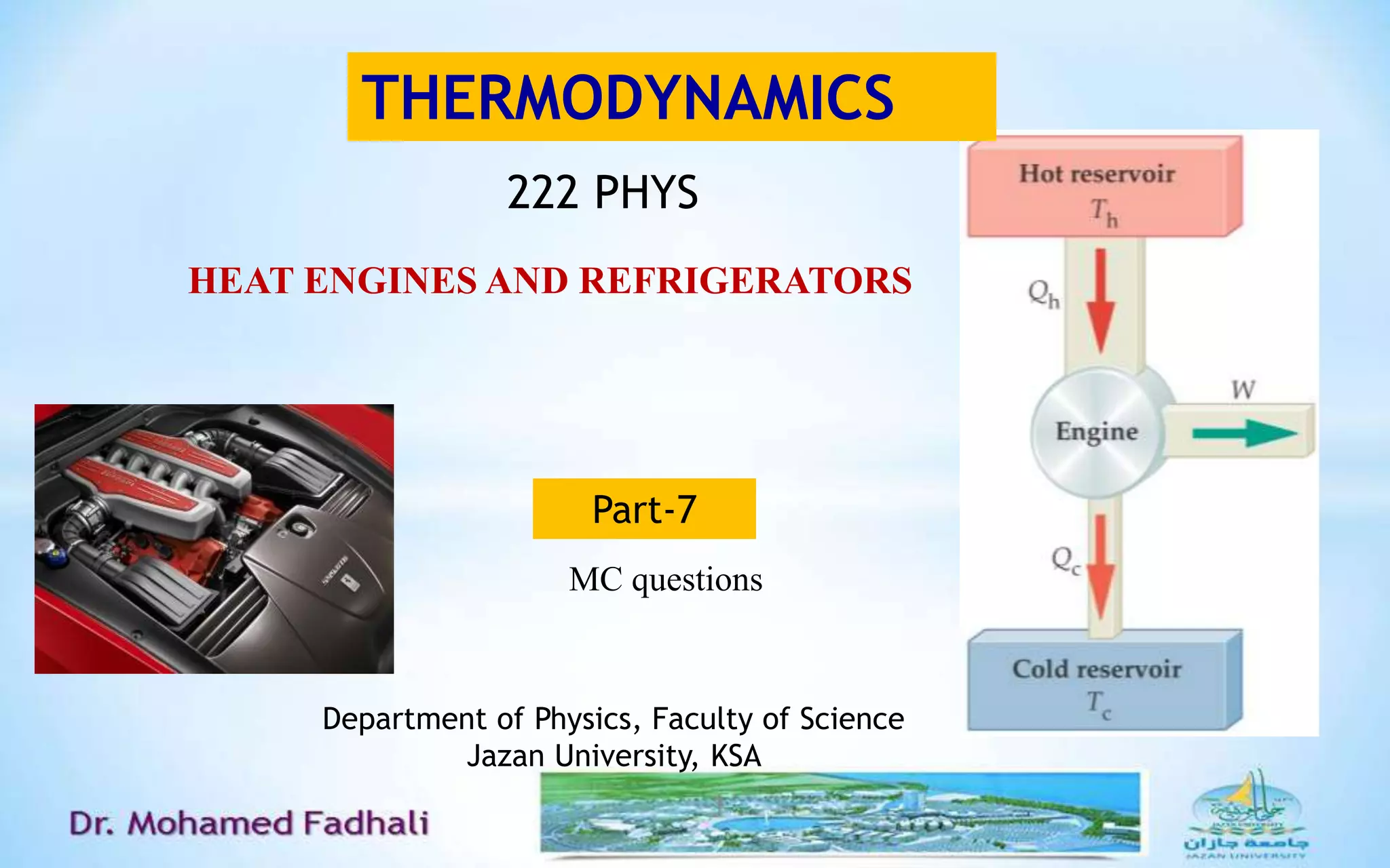 Thermodynamic, examples b | PPTX | Physics | Science