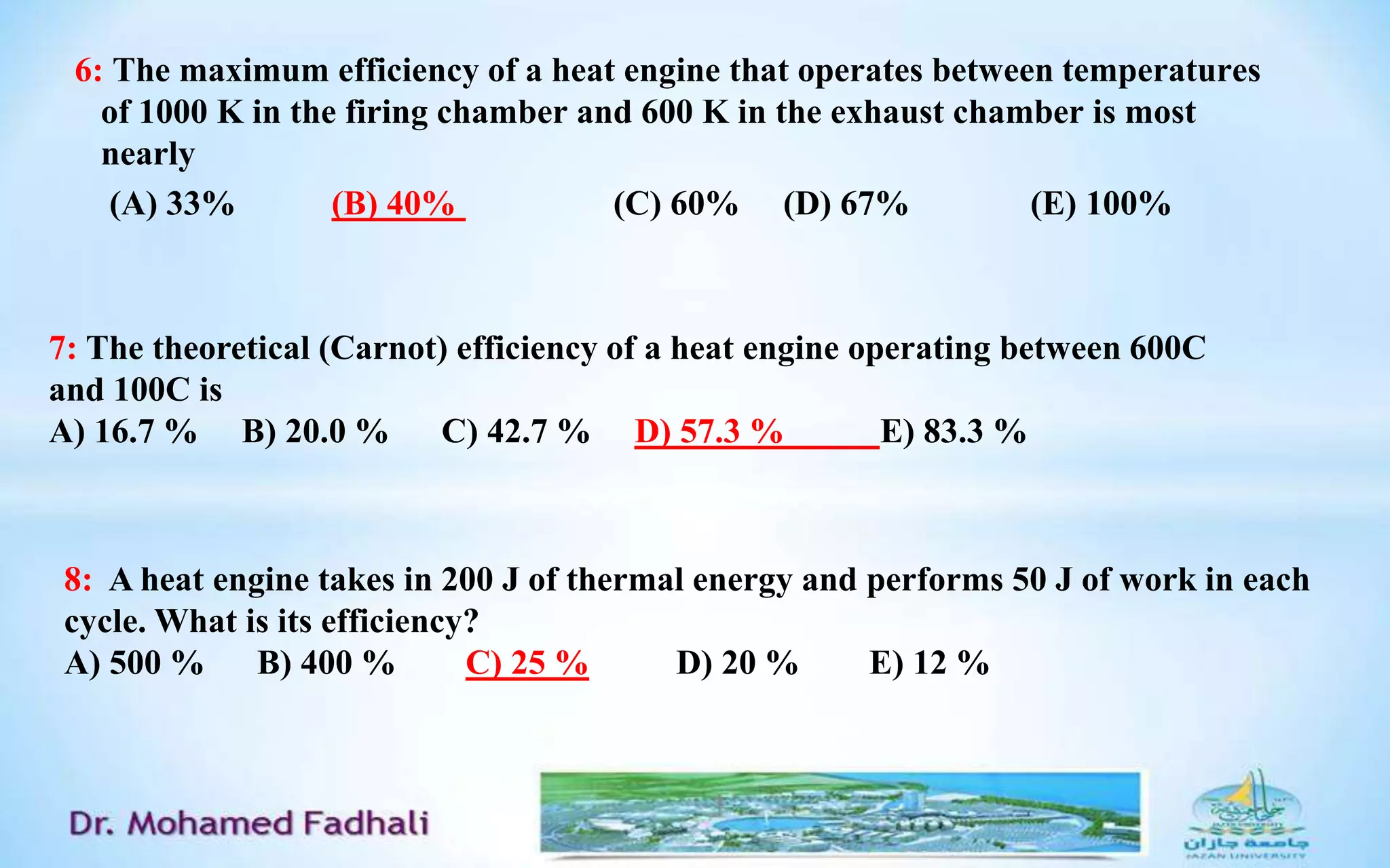 Thermodynamic, examples b | PPTX