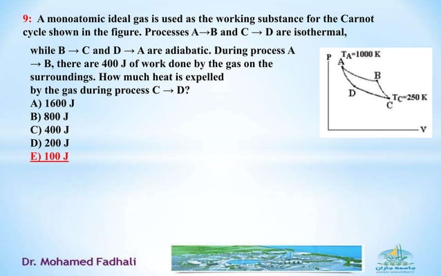 Thermodynamic, examples b | PPTX | Physics | Science