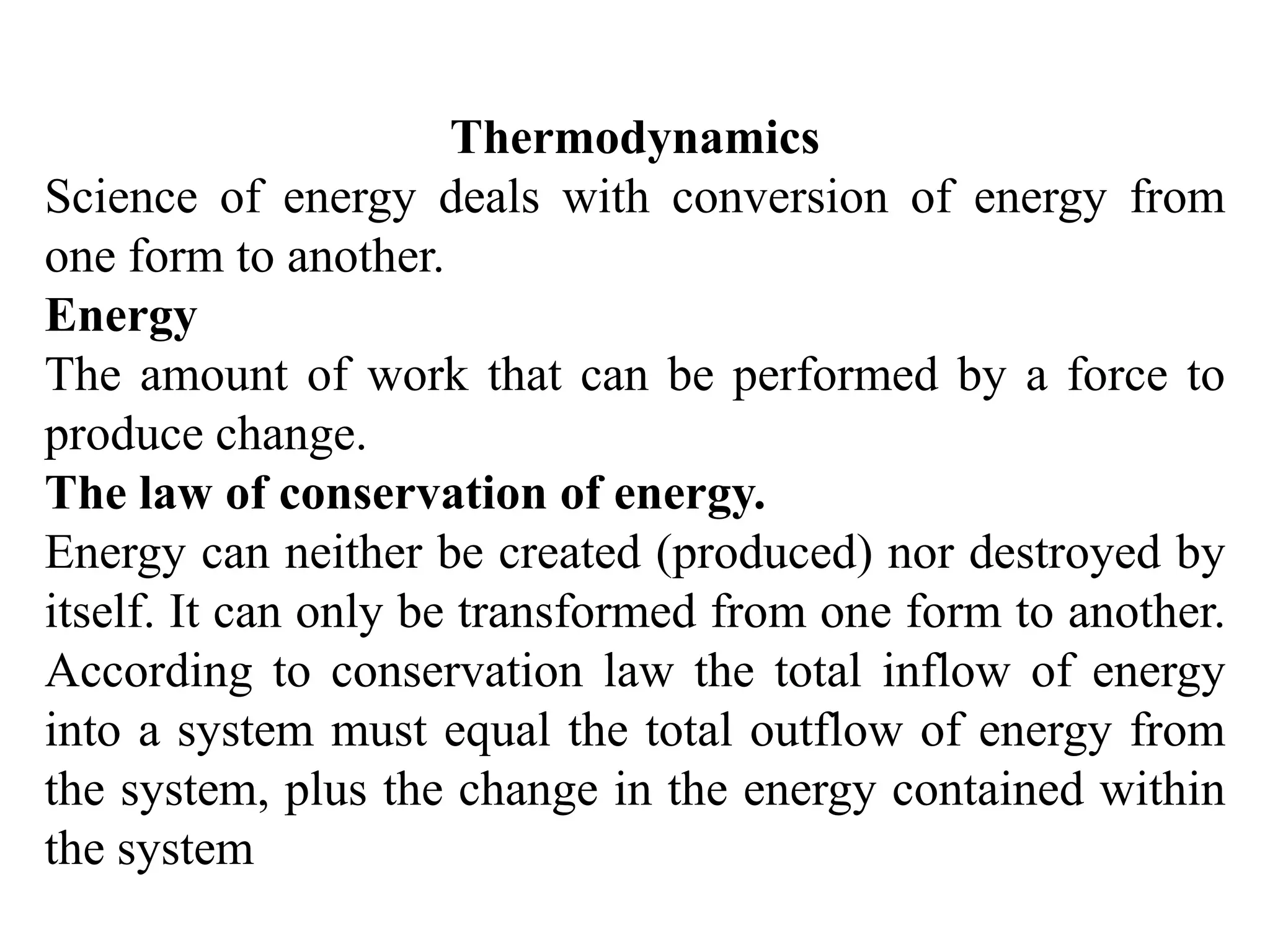 Thermodynamic lecture | PPTX